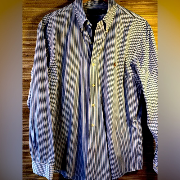 Ralph Lauren | Shirts | Ralph Lauren Sz 73435 Beautiful Colors Hi ...